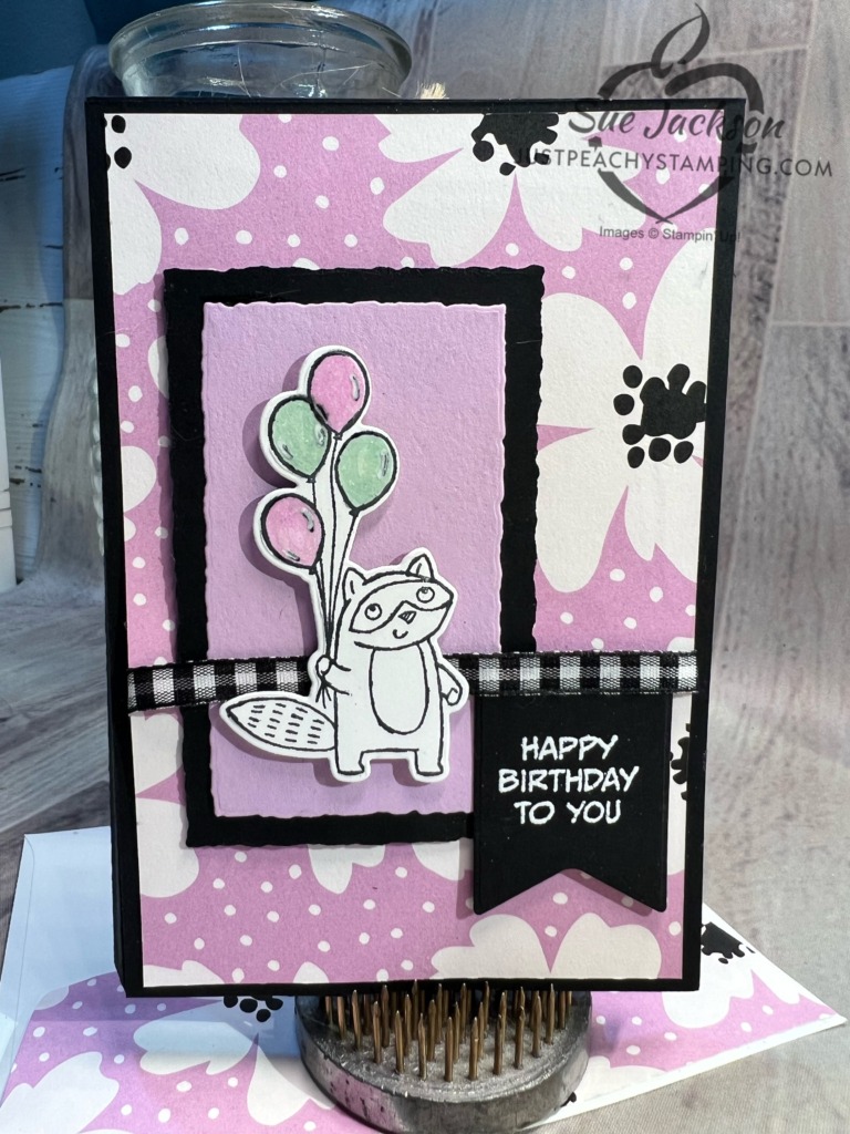 A Zany Birthday for the July SU! Demos Fun Fold Blog Hop! - Just Peachy ...
